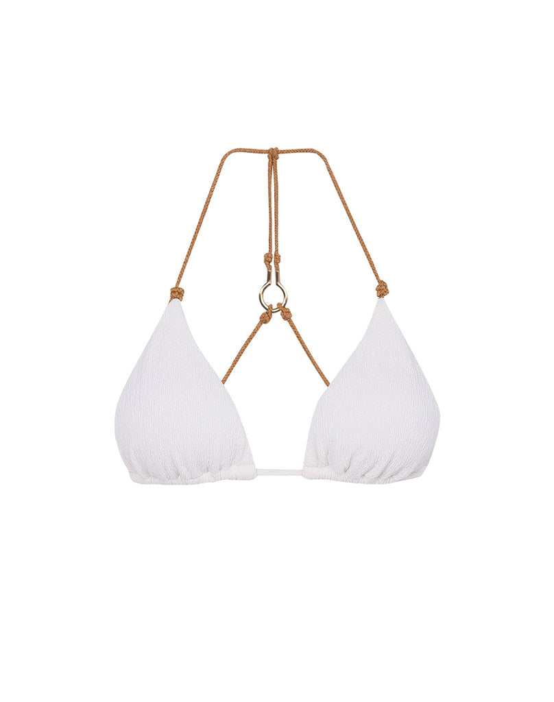 Firenze Diane T Back Top - White