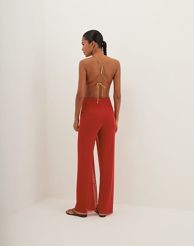 Pareo Pants (Exchange Only) - Ruby