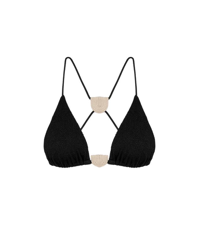 Firenze Yara T Back Tri Top - Black