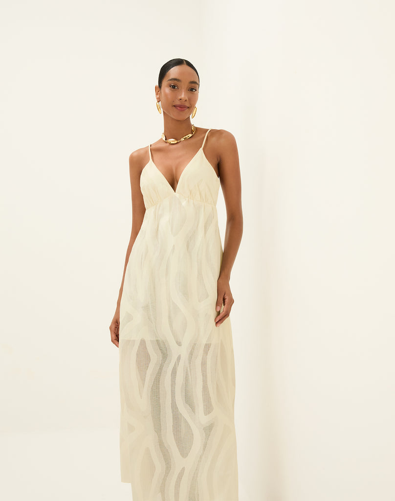 Nya Long Dress - Glitz